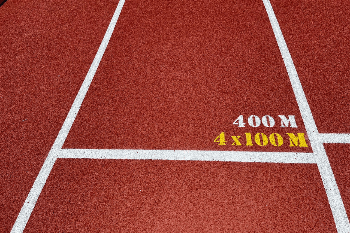 Resurfacing of the Arafura Stadium's athletics track