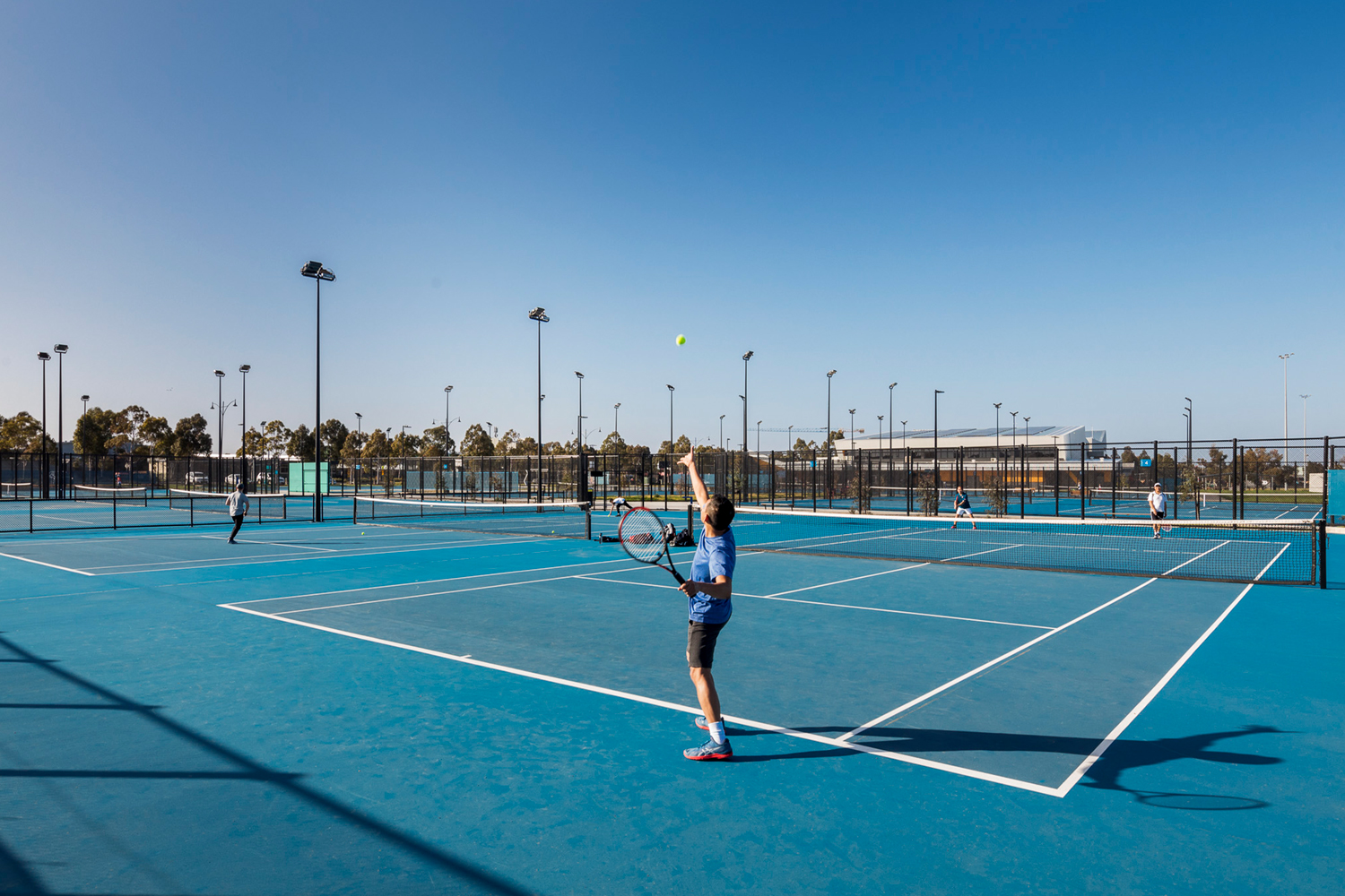 Upgrading Community Facility to Regional Tennis Precinct