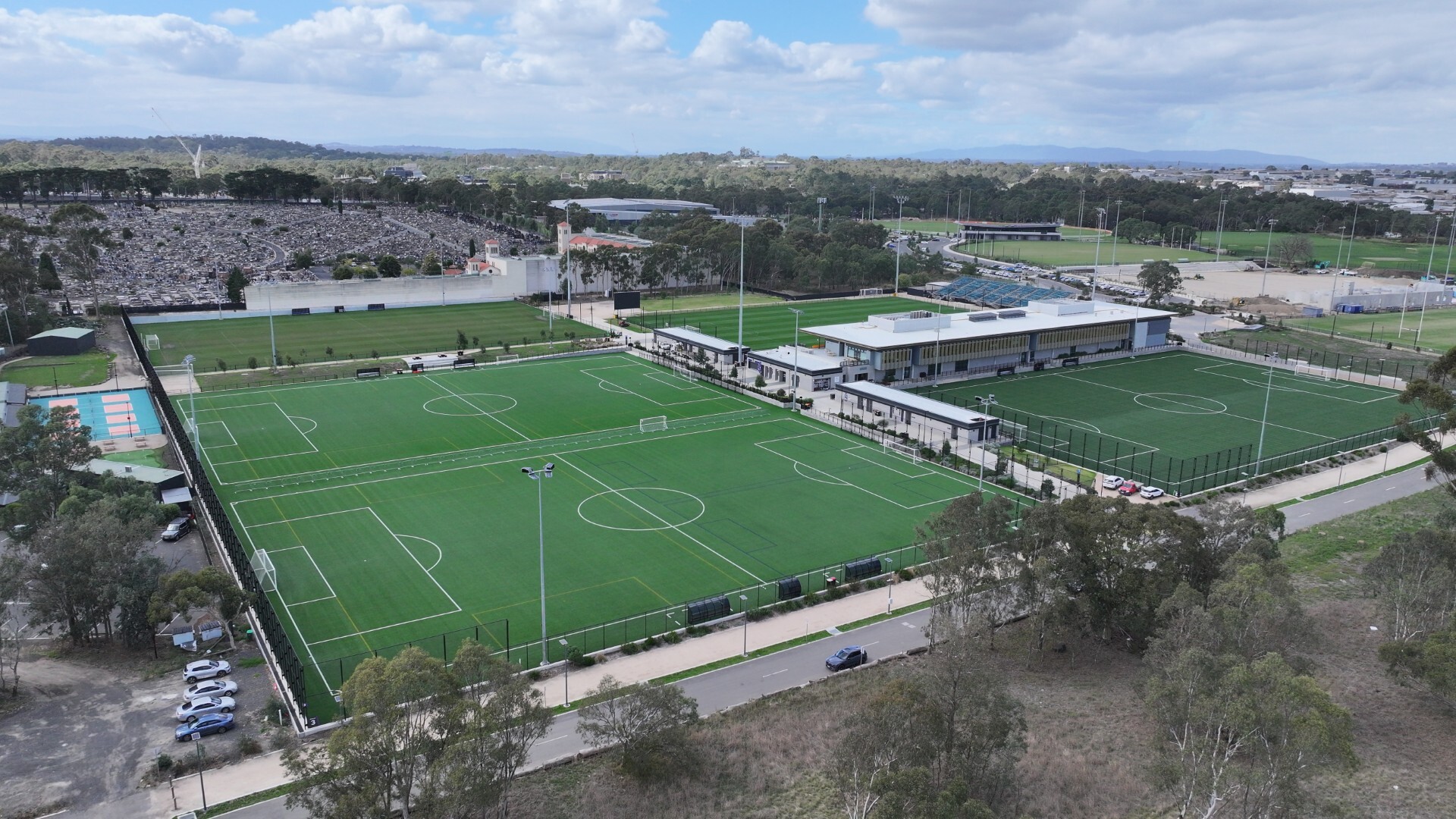 Designing elite soccer Fields of Play for the Home of Matildas