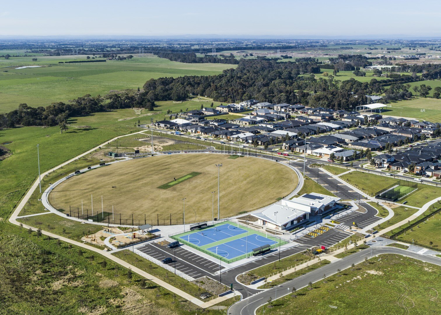 Designing a sports facility for the new community at Kilora Reserve