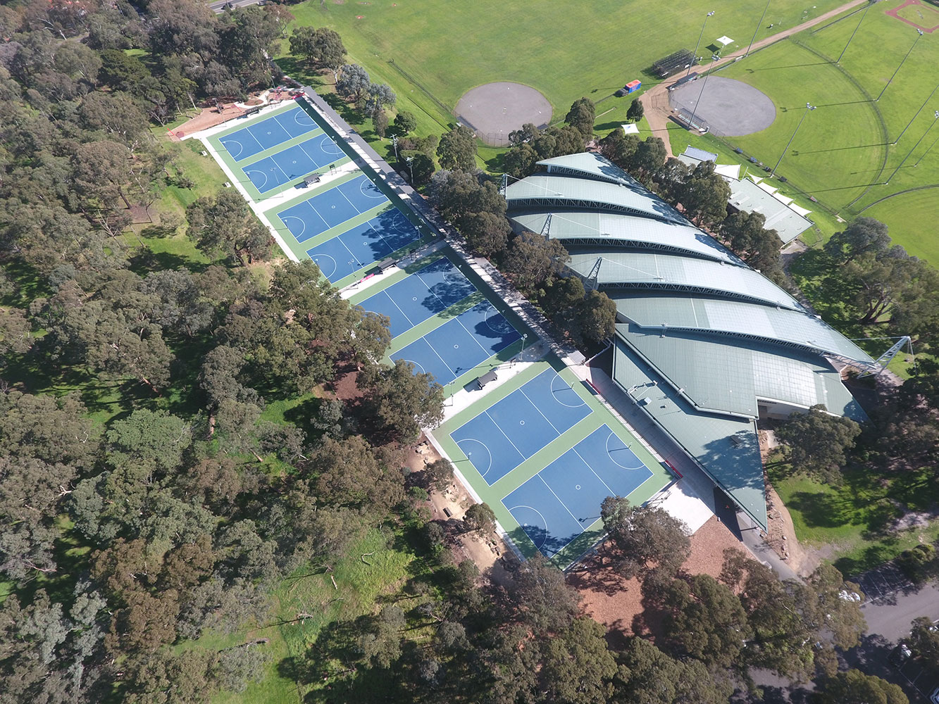 Sustainability Design for Waverley Netball Centre