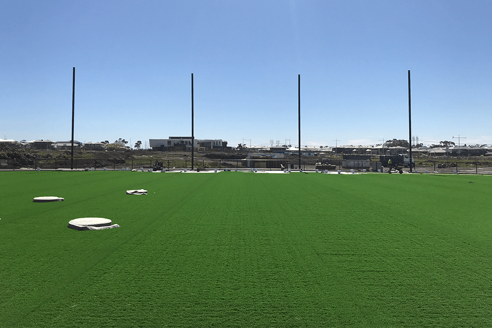 Developing an All-Weather Synthetic Grass Oval - SPORTENG