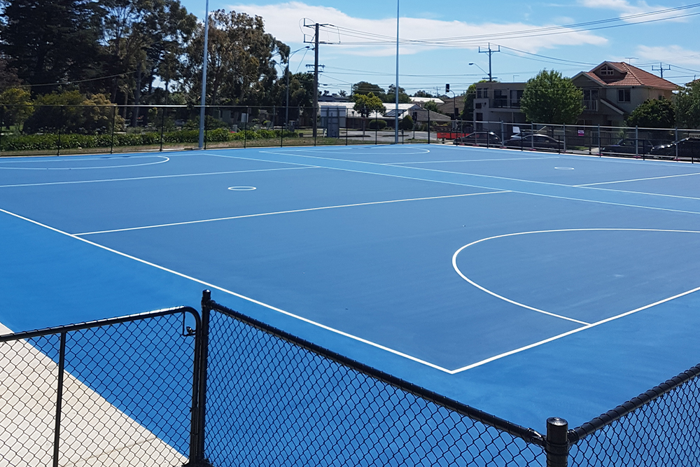 JE Moore Park Netball Courts Facility | SPORTENG
