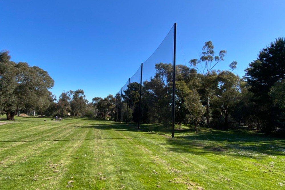 Ball Protection Netting for Golf Courses by SPORTENG