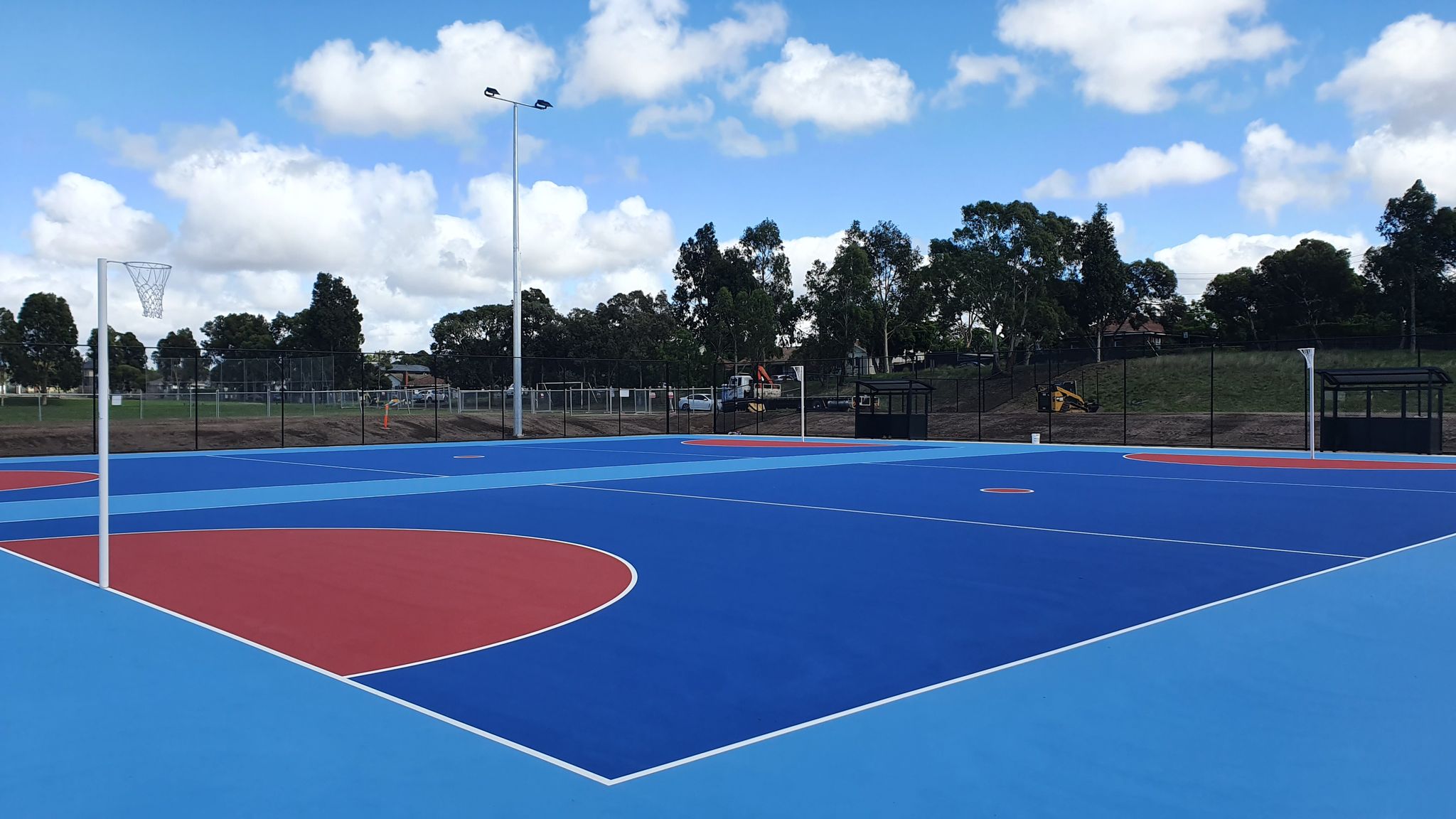 Development of Reservoir High School Netball Courts | SPORTENG
