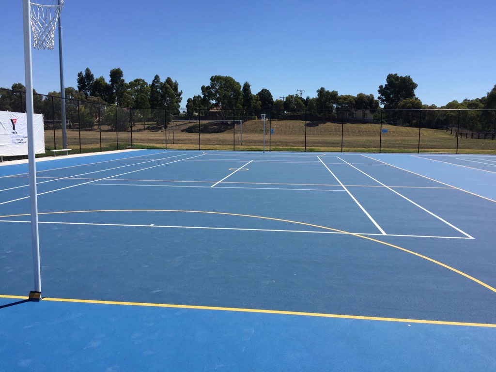 Development of Reservoir High School Netball Courts | SPORTENG