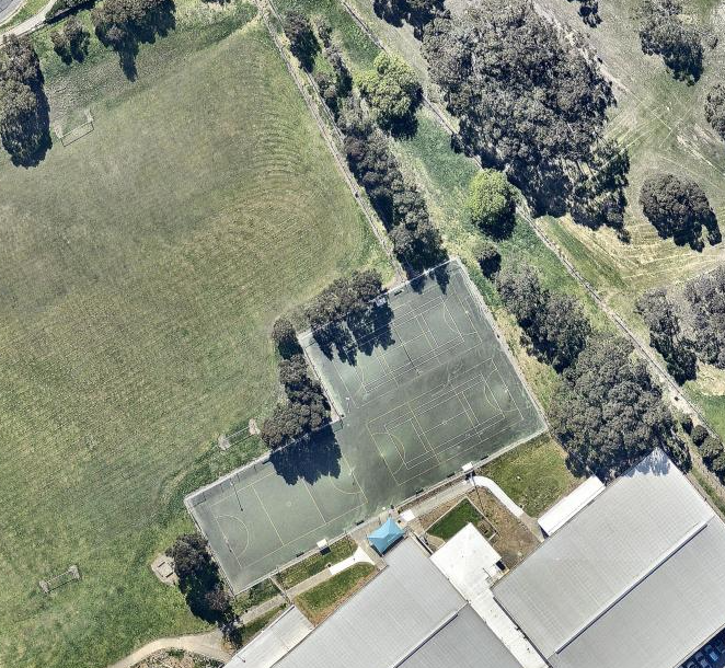 Development of Reservoir High School Netball Courts | SPORTENG