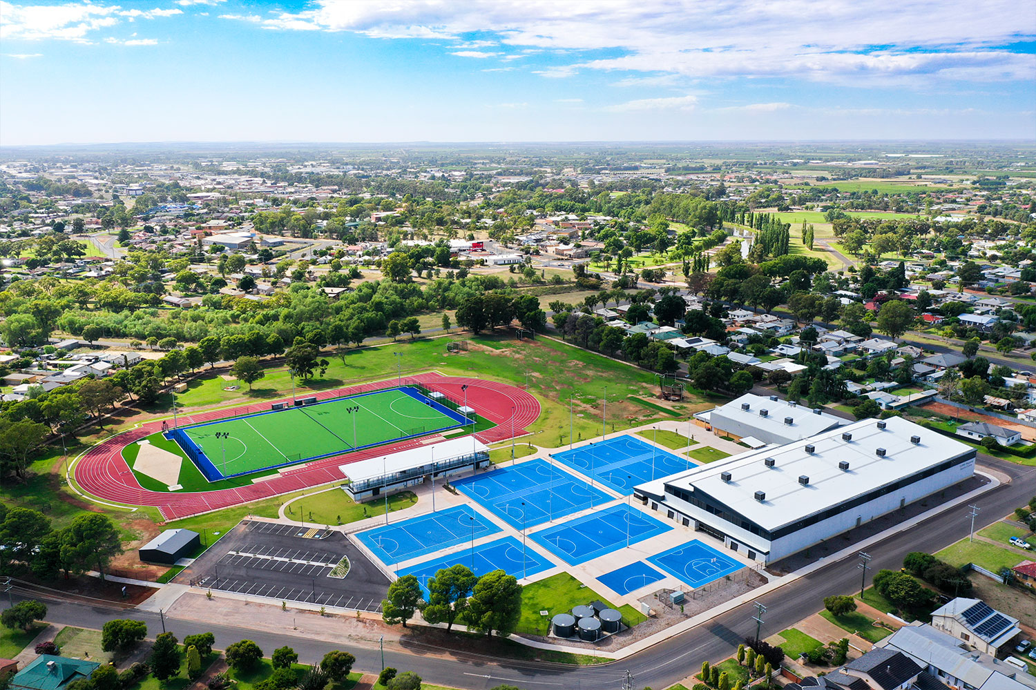 Developing a regional multi-use sports facility at Westend Griffith